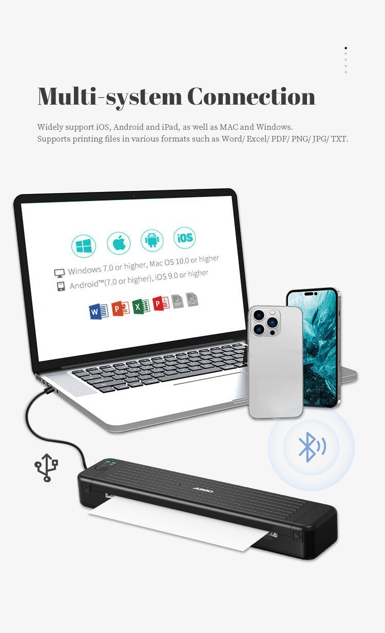 AIMO P832 PORTABLE A4 THERMAL TRANSFER PRINTERS - Dabbous Mega Supplies ...