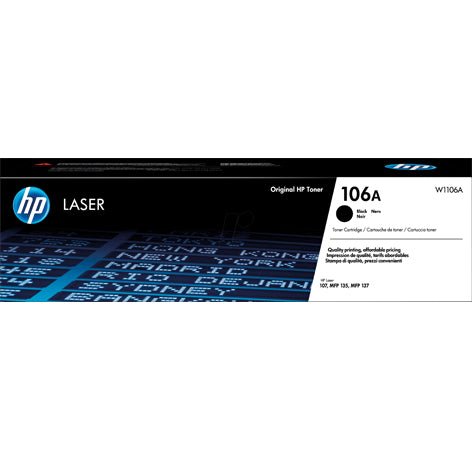 HP 106A Original Black Toner Cartridge for Laser Printers | Dabbous ...